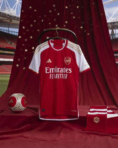 อาดิดาส เปิดตัวชุดแข่งอาร์เซนอล ฤดูกาล 2023 24