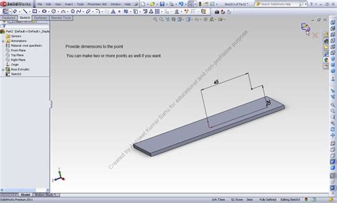 Tutorial Using Deform Feature In Solidworkstutorial 2 Grabcad Tutorials