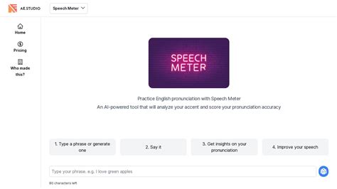 Speech Meter Dotheai