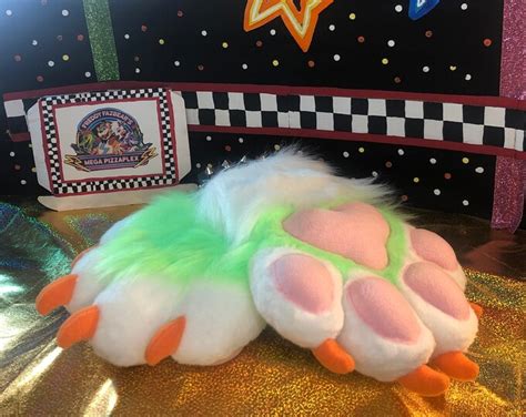 Fnaf Sb Glamrock Chica Fursuit Paws Etsy