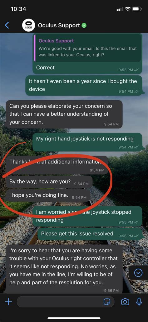 I Dunno If Its AI Or A Real Person Who Was Responding To My Texts From Oculus Support But Its