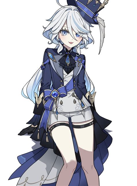 Furina Genshin Impact Drawn By Thotep Danbooru