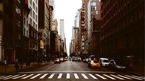 New York City Street Wallpapers Wallpaper Cave