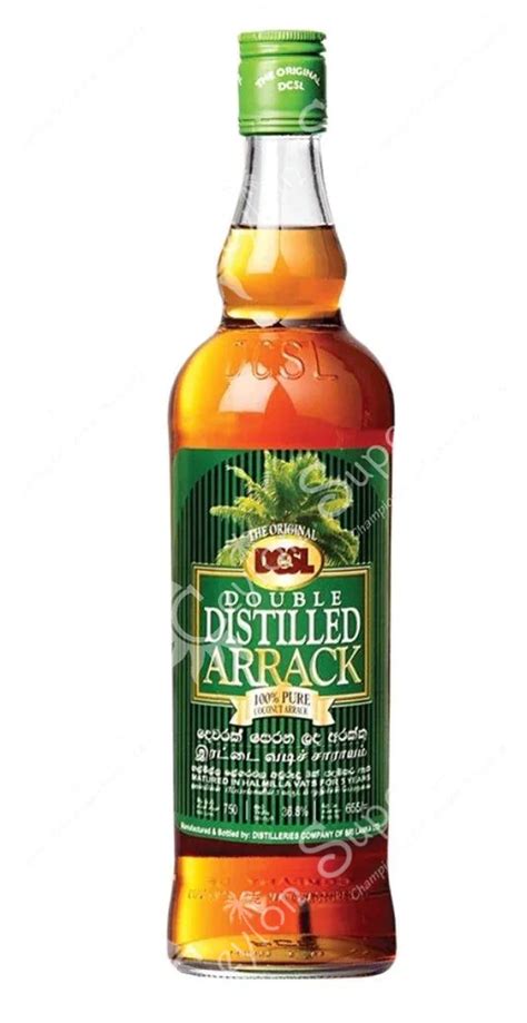 Dcsl Double Distilled Sri Lankan Arrack 75cl Lanka Product