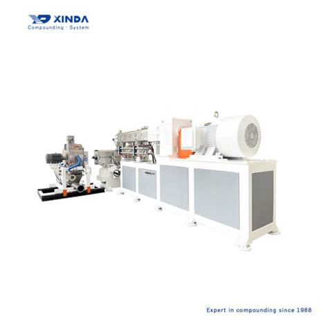 Twin Screw Extruder For Engineering Plastic Pp Pe Compounding Masterbatch Pelletizing Machine