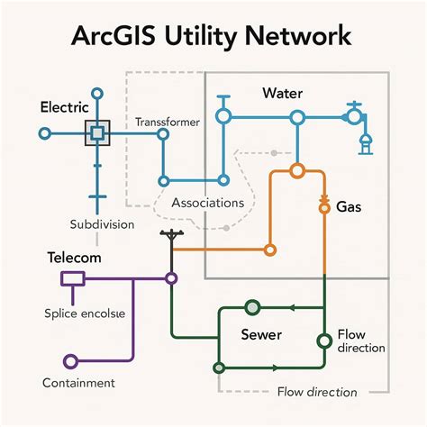 what is arcgis utility network create utility network arcgis pro