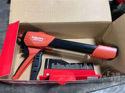 Hilti Hdm 500 Manual Adhesive Dispenser Jeff Martin Auctioneers Inc