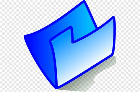 Directory Scalable Graphics Directory S Blue Angle Png PNGEgg