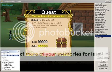 Dragonfable Swf Loader Cheating