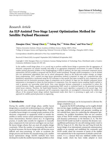 Pdf An Ilp Assisted Two Stage Layout Optimization Method For