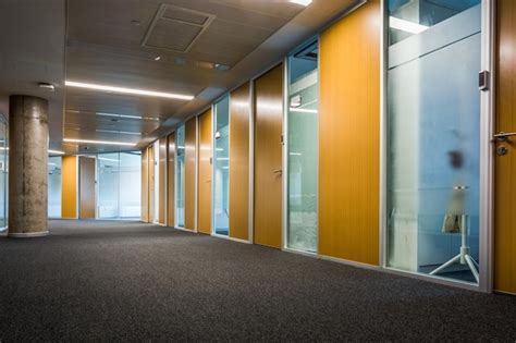 Premium Photo The School Hallway