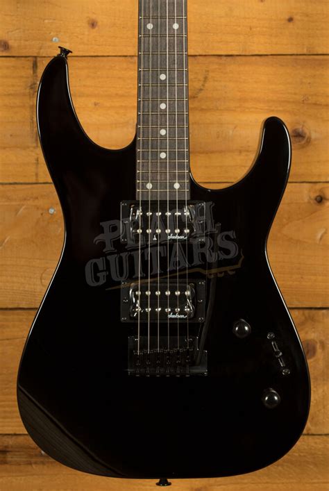 Jackson JS Series Dinky JS12 | Amaranth - Gloss Black