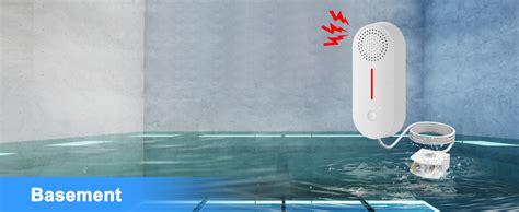 Daytech 2 In 1 Water Leak Detector And Water Level Sensor Wifi Alarm System With 100db Alert