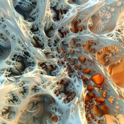 6 Intricate Fractal Patterns Abstract Background Complex Geometry Premium Ai Generated Image