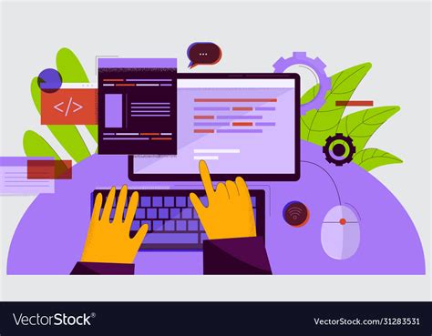 Animated Typing Cartoon