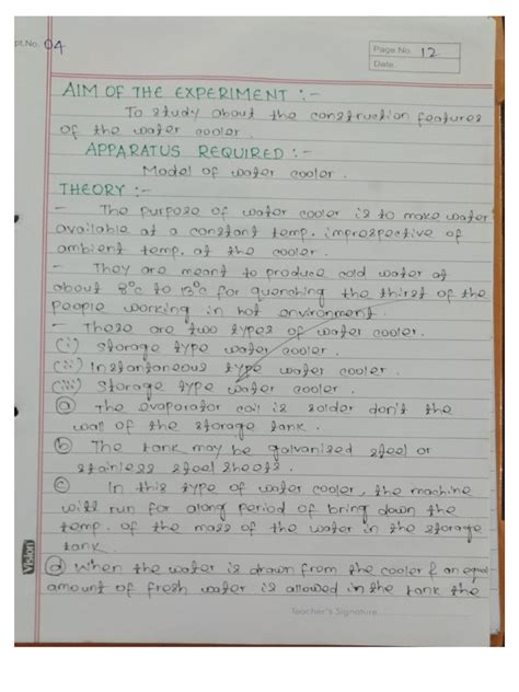 Rac Lab Experiment 4 Pdf