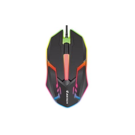 Jertech M200 Warwick Wired Gaming Mouse Backlit Illumination 3 Million Click Usage 4800 Dpi