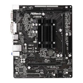 ASRock Dual Core Celeron D1800M Micro ATX Motherboard LN82126 - 90 ...