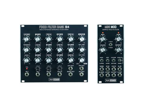 Ajh Synth Fixed Filter Bank 914 Sample Hold And Slew Modules Review