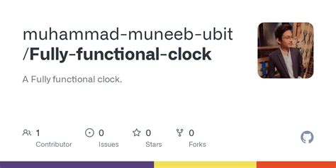 Github Muhammad Muneeb Ubitfully Functional Clock A Fully Functional Clock