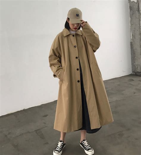 2022가을신상 여성용 바바리코트롱 레이디 트렌치코트빅사이즈 자켓