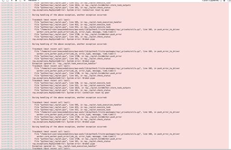 Ray Cluster A Crash Problem Occurred When Using Modin To Process