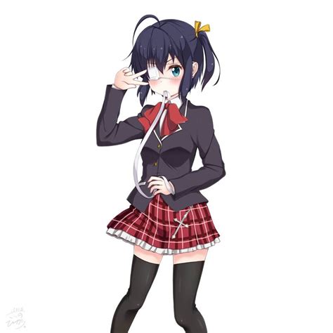 小鸟游六花ちゃん描いてみた さいのひかり的中二病也要谈恋爱插画图片 BoBoPic