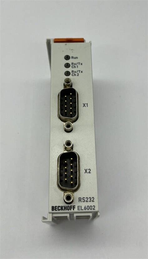 Beckhoff El6002 2 Port Rs232 Cs Industrietechnik