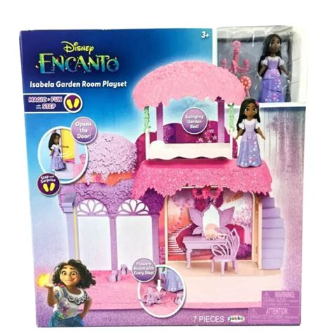 Disney Encanto Isabela Garden Room Playset And Isabella Figure 7 Pieces 4895 Picclick Ca
