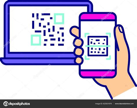 Code Scanning Smartphone App Color Icon Stock Vector Image By YAY Images