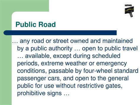 ppt the highway performance monitoring system powerpoint presentation