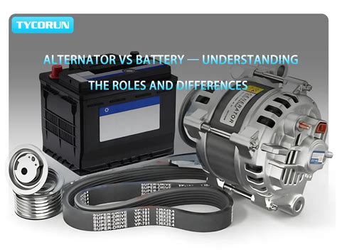 Alternator Vs Battery — Understanding The Roles And Differences Tycorun Energy