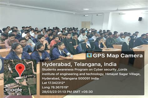 Student Awareness Program On Cyber Security Lords Institute Of Engineering And Technology