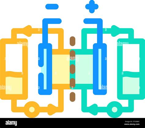 Hybrid Storage System Color Icon Vector Illustration Stock Vector Image And Art Alamy