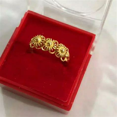 Jual Cicin Matahari 3 Gram Emas Lm London 24k Kadar 99 9 Shopee
