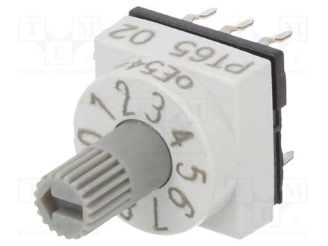 Pt65302v Ptr Hartmann Encoding Switch Decbcd Pos 10 Tht Rcont