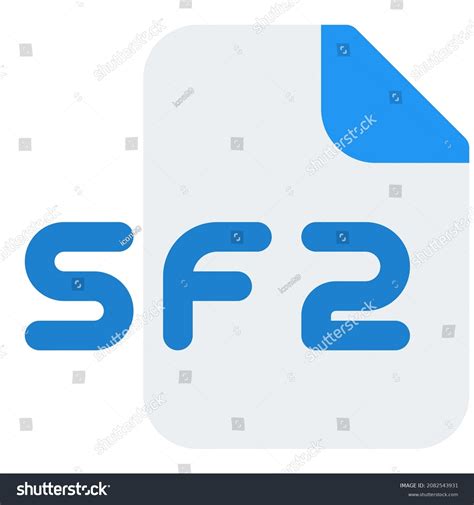 Sf File Extension Most Commonly Used Stock Vector Royalty Free Shutterstock