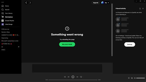 Spicetify Marketplace Doesnt Work And When Refreshing It Loads Back To