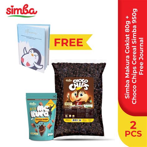 Jual Simba Makura Coklat 80gr Choco Chips Cereal Simba 950gr Free Journal Shopee Indonesia