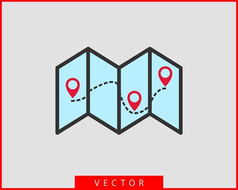 Map Icons Marker Pointer Pin Location Vector Icon Gps Navigation