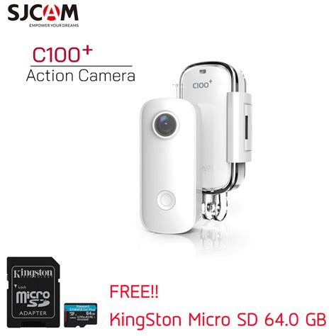 SJCAM C100+ / C100 Plus Mini Action Camera Small and Smart กันน้ำลึก ...