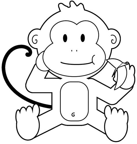 Disegni Di Scimmia Da Colorare Disegni Colorare Com