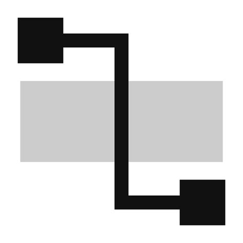 Connector Chart Formatting Diagram Flowchart Elbow Workflow Icon Download On Iconfinder