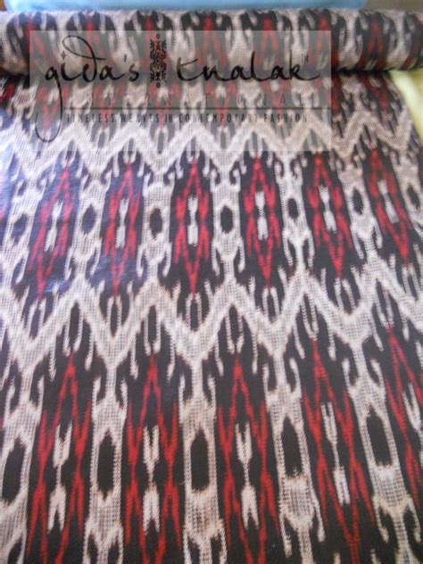 Traditional Ancient Tnalak Pattern~one Of Over A Hundred Ancient Patterns Handwoven Fabric