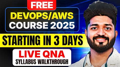 Get Free Devops Course 2025 With Latest Syllabus Devops Aws Real Time Scenarios Grab Now