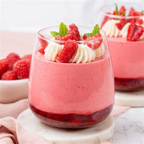 Raspberry Mousse Spatula Desserts