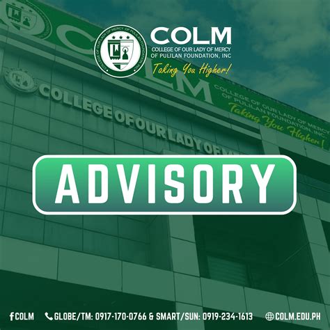 Colm Advisory I April 10 2025 In Reference To Bulacan Facebook