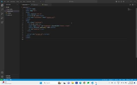 Mohammed Sarosh On Linkedin Task3to Do Lists Using Htmlcss And Js Internpe