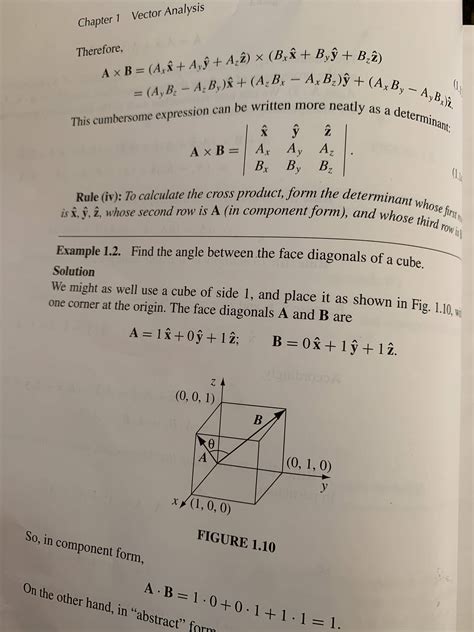Differential Geometry Why Is The Cross Product Of Vectors In The Given Image Like This
