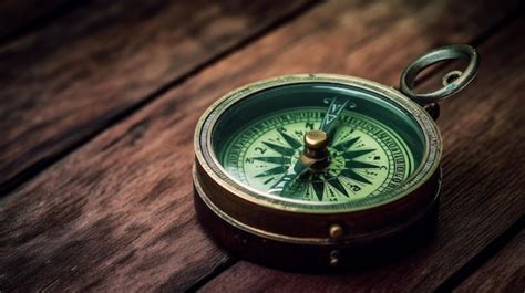 Jornada Do Navegador Da Bússola Até O Destino No Plano De Fundo Wwod
